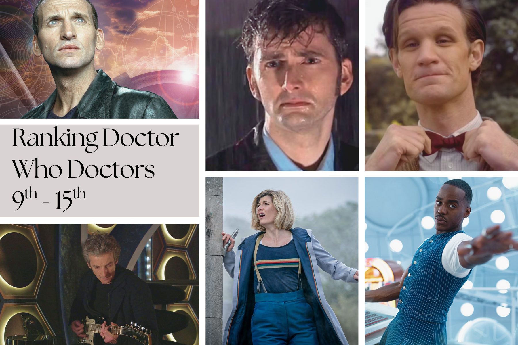 Ranking: Doctor Who Doctors – Speak Now Storyteller